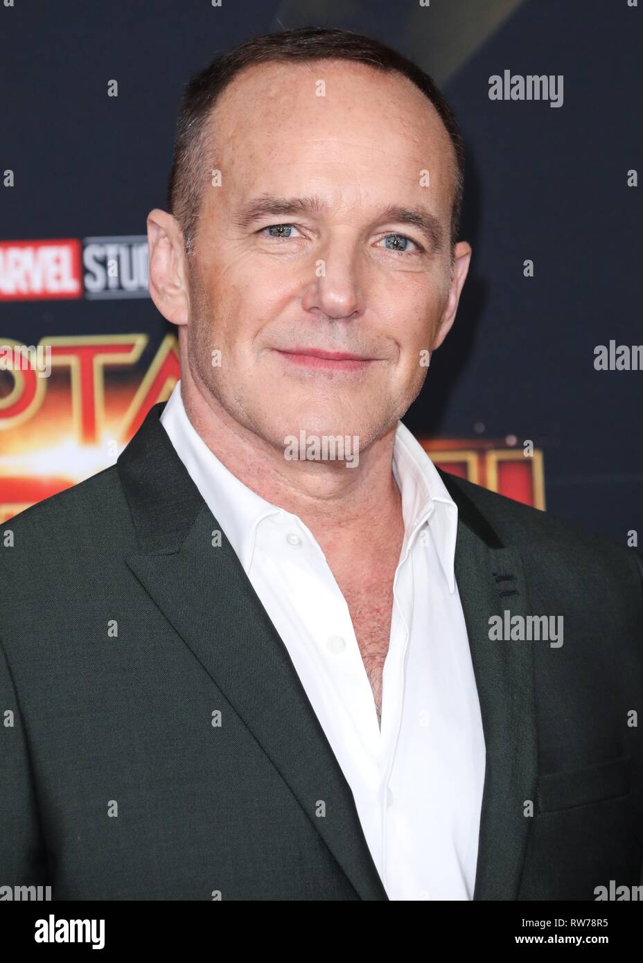 HOLLYWOOD, LOS ANGELES, CA, USA - MARCH 04: Actor Clark Gregg arrives ...
