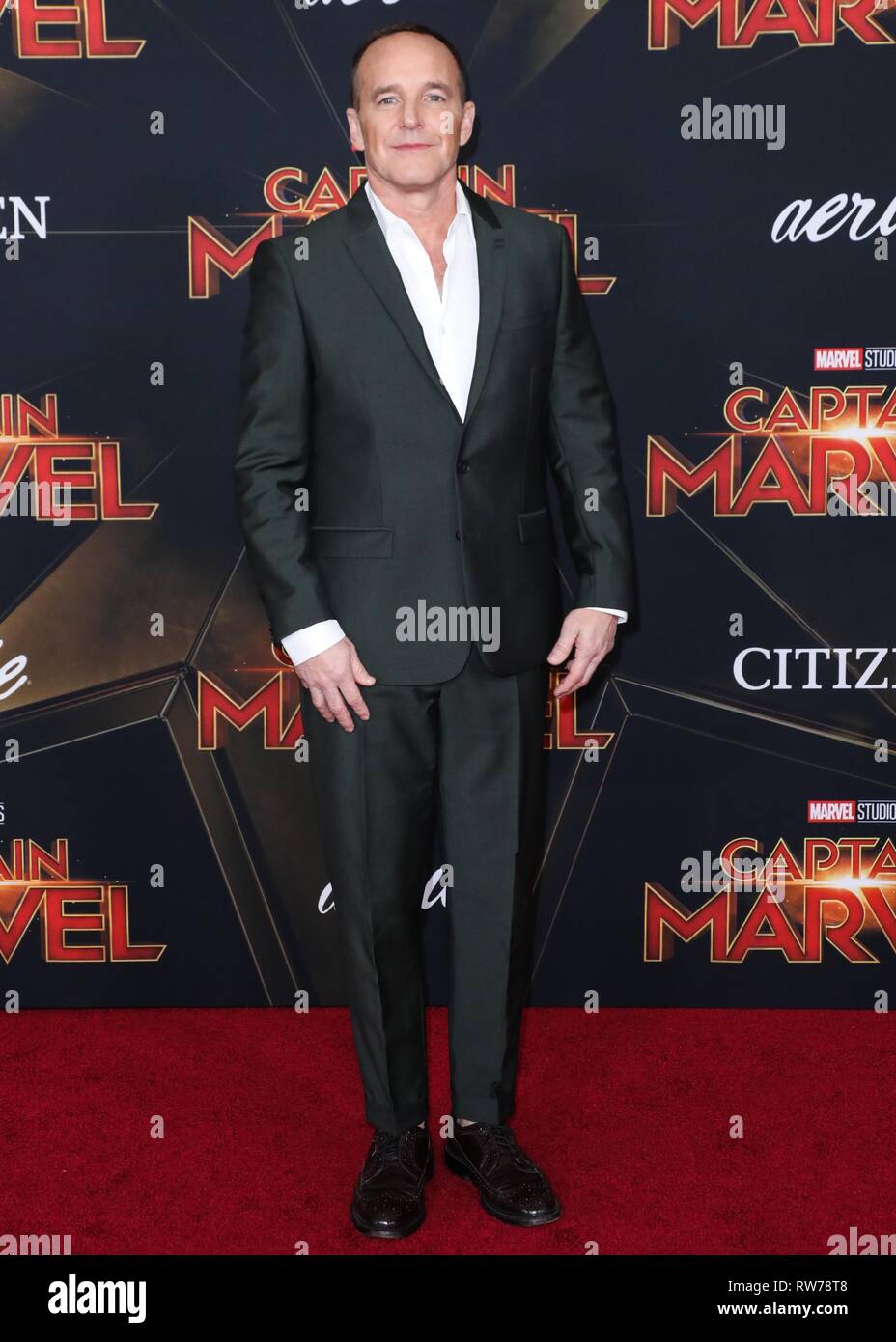 HOLLYWOOD, LOS ANGELES, CA, USA - MARCH 04: Actor Clark Gregg arrives ...