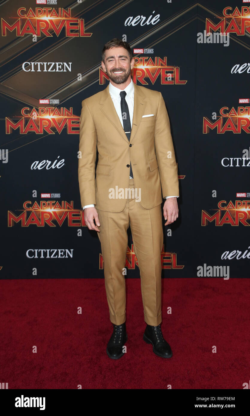 LOS ANGELES, CA - MARCH 4: Lee Pace, at the world premiere of Marvel ...