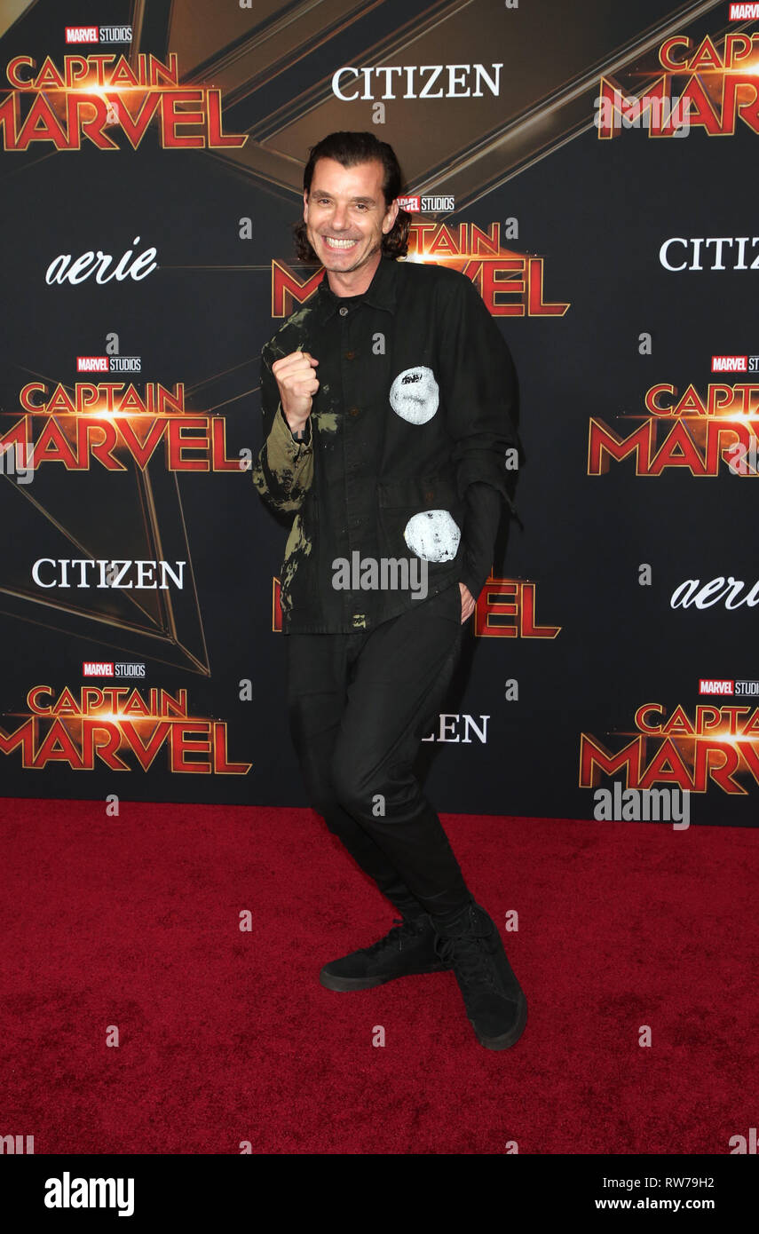 LOS ANGELES, CA - MARCH 4: Gavin Rossdale, at the world premiere of ...