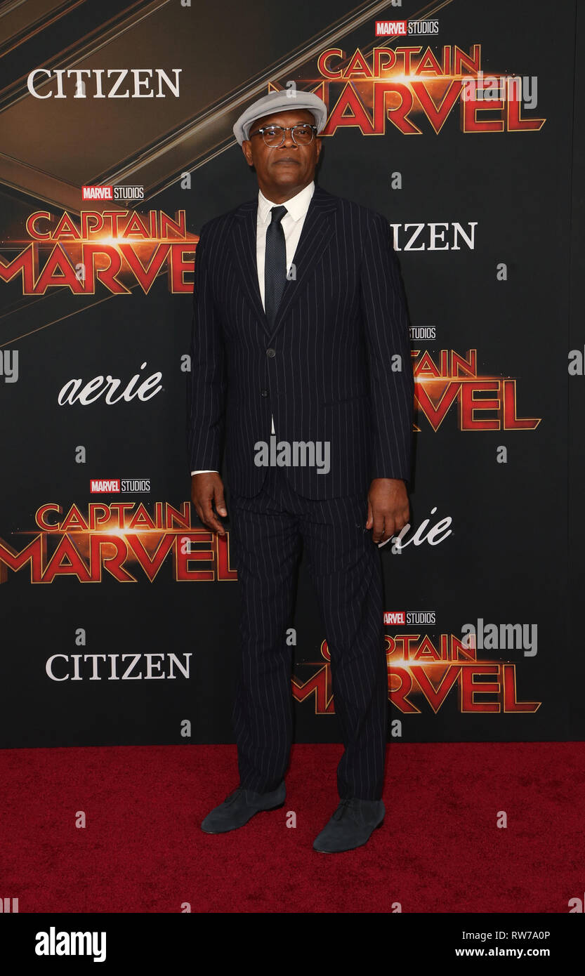 LOS ANGELES, CA - MARCH 4: Samuel L. Jackson, at the world premiere of ...