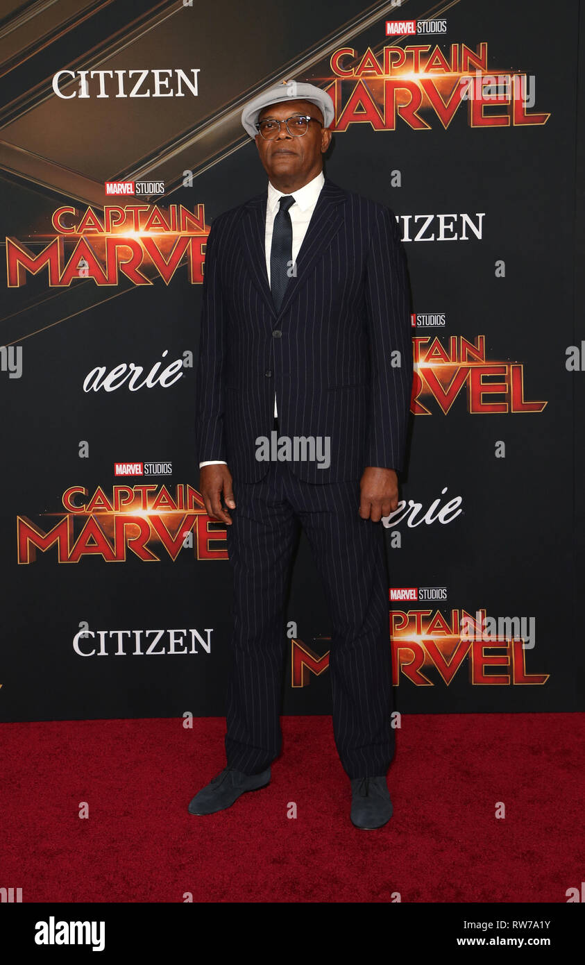 LOS ANGELES, CA - MARCH 4: Samuel L. Jackson, at the world premiere of ...