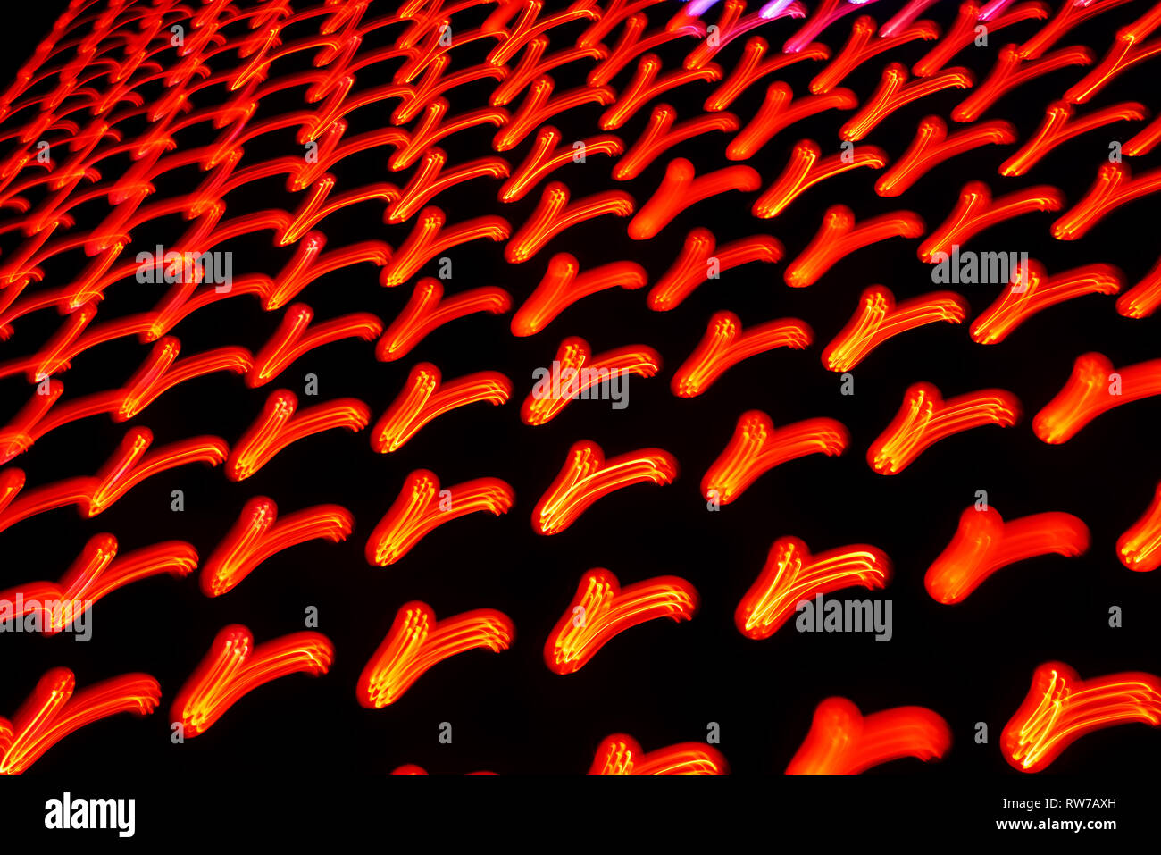 Neon Orange Pattern High Resolution Stock Photography and Images - Alamy