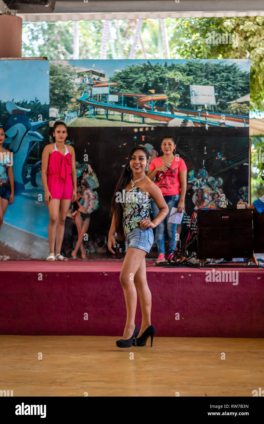 latin beauty pageant girl posing in Guatemala Stock Photo - Alamy