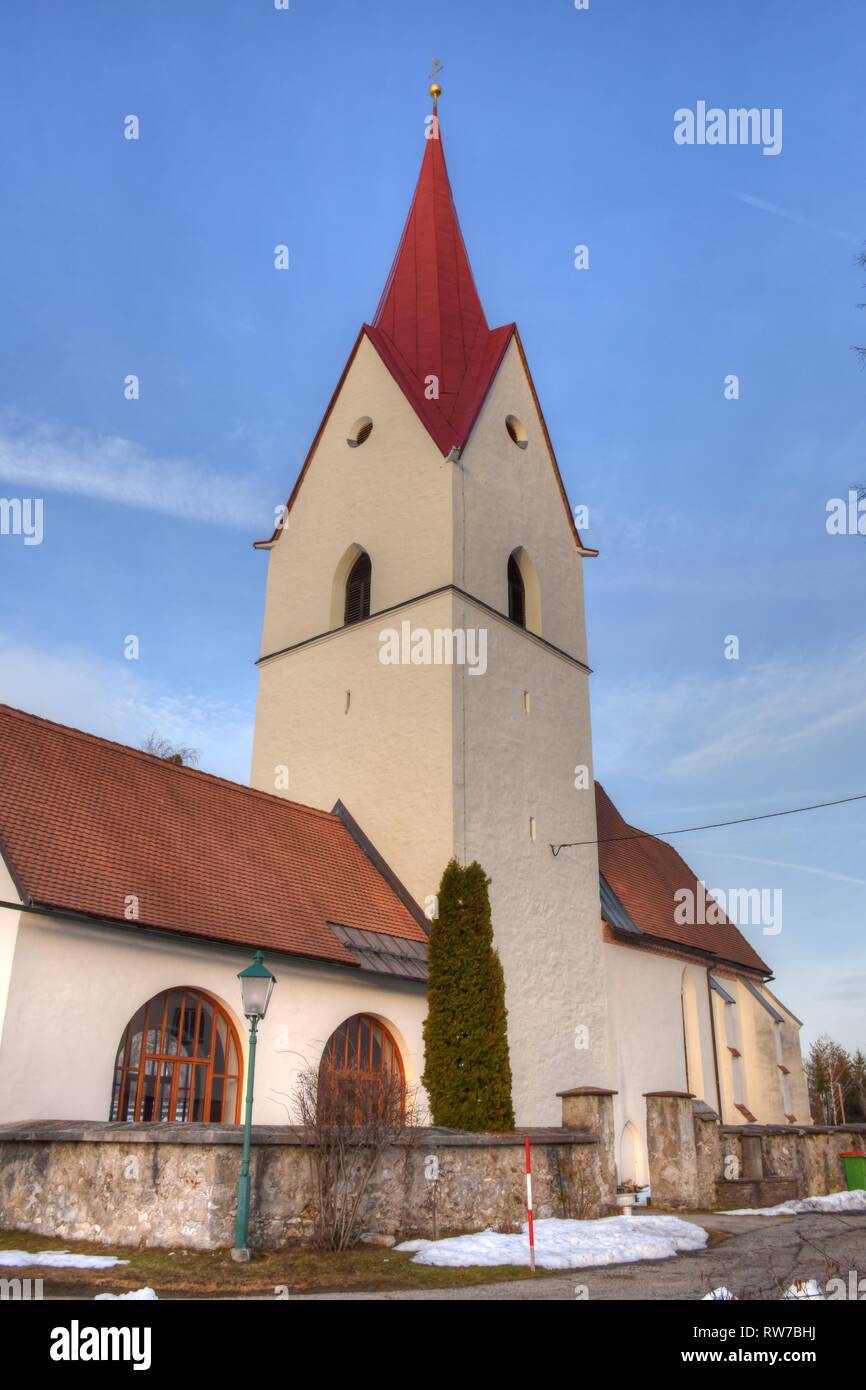Pfarrkirche, Arnoldstein, Thörl-Maglern, Turm, Kärnten, Gailtal ...