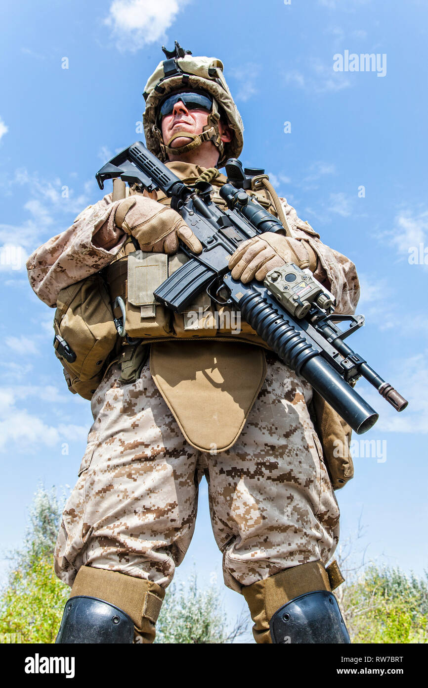 Us marine recruit hi-res stock photography and images - Alamy