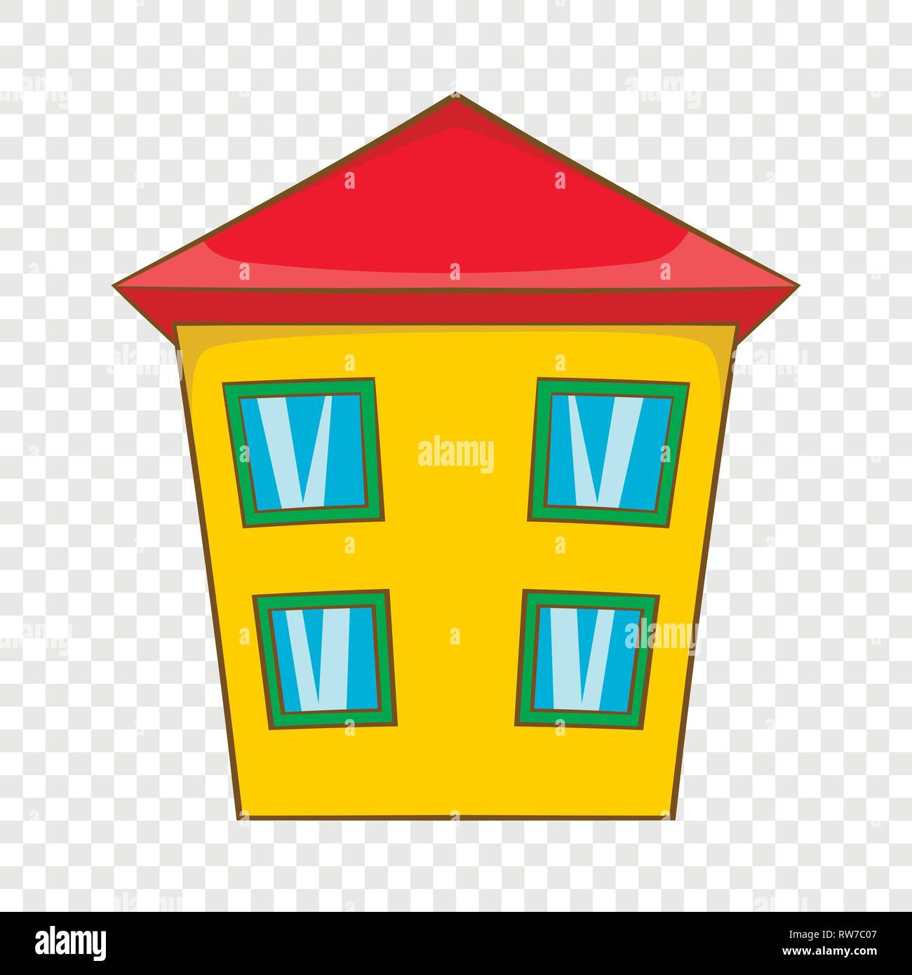 Real estate icon, cartoon style Stock Vector Image & Art - Alamy