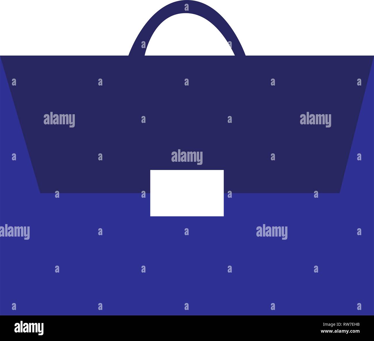 Business portfolio icon over white background, vector illustration ...