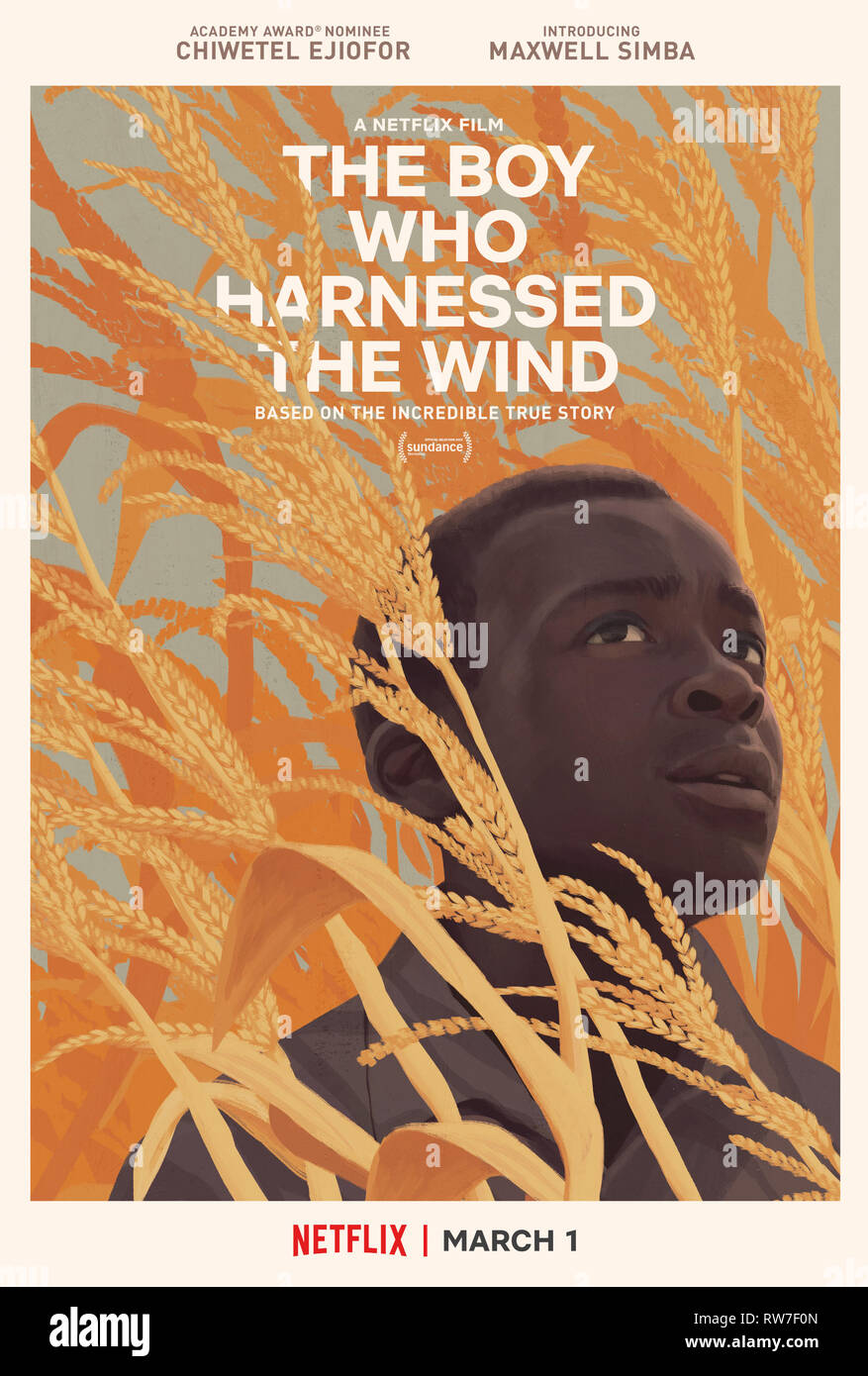 THE BOY WHO HARNESSED THE WIND, US poster, illustrated: Maxwell Simba ...