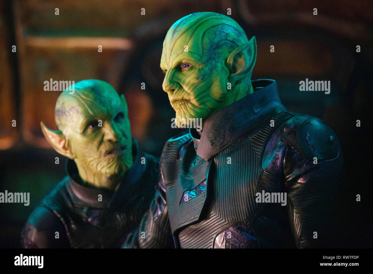 CAPTAIN MARVEL, right: Ben Mendelsohn as Talos, 2019. ph: Chuck ...