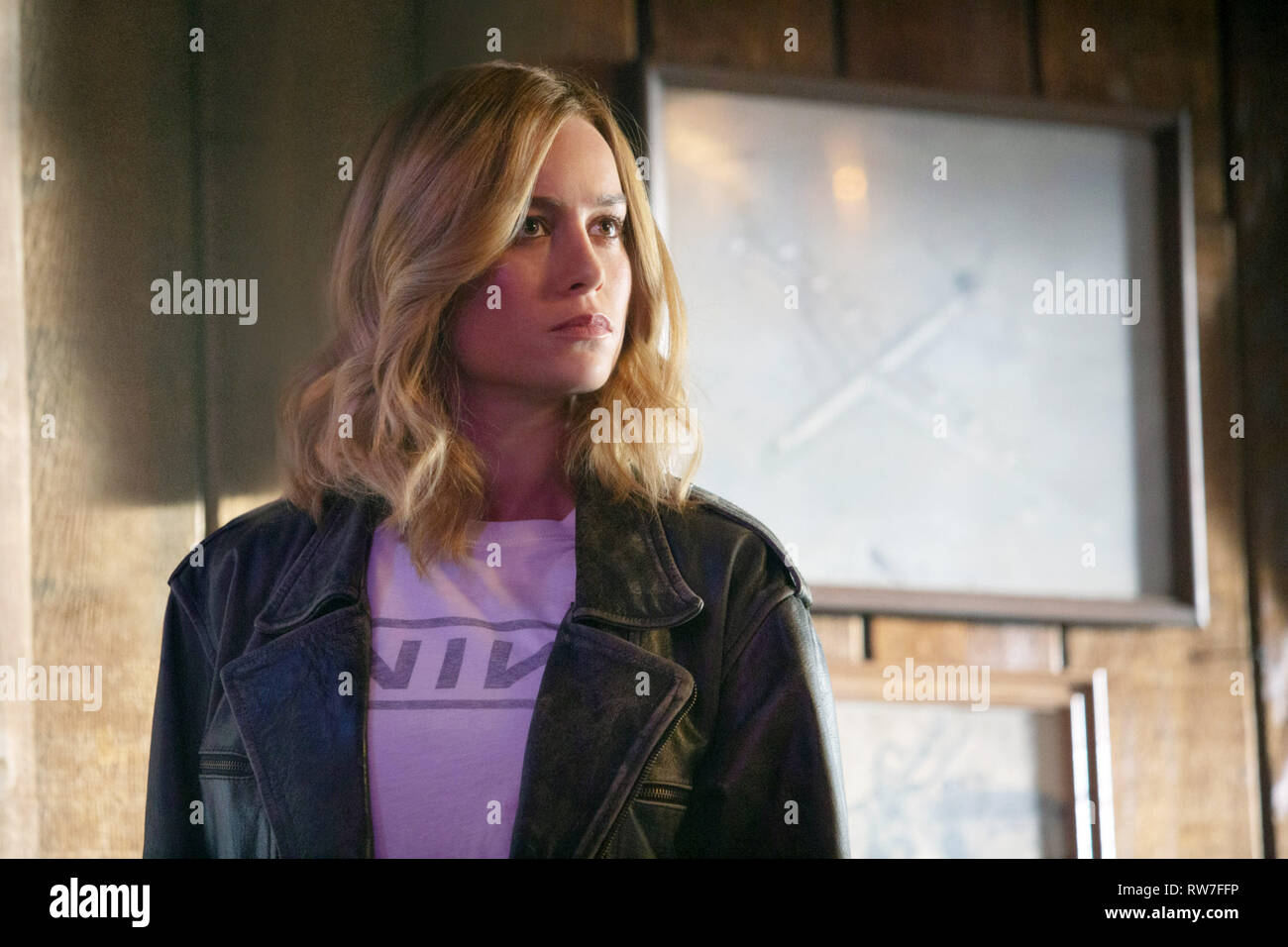 CAPTAIN MARVEL, Brie Larson as Carol Danvers / Captain Marvel, 2019. ph ...