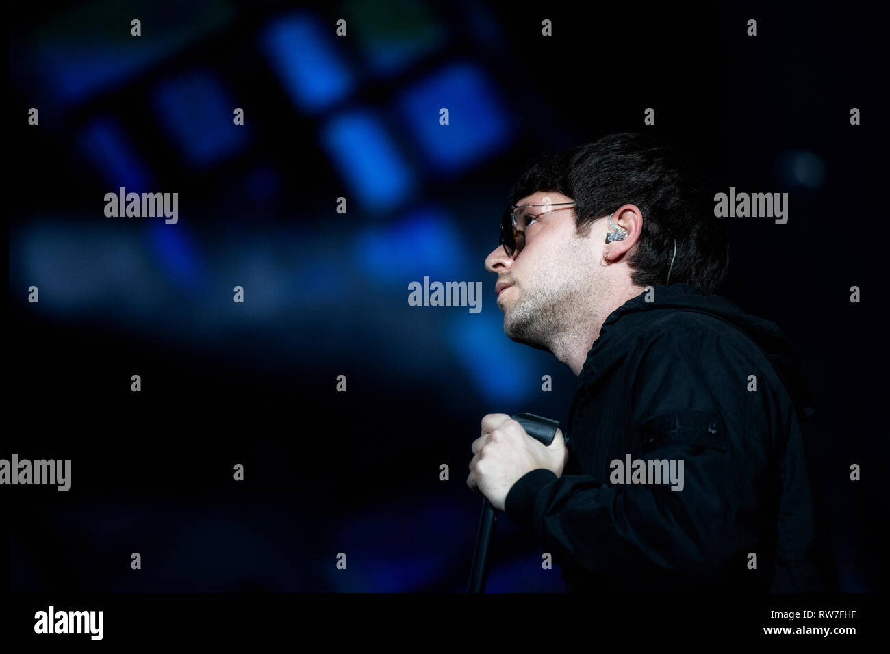 Rome, Italy. 03rd Mar, 2019. Gazzelle, the young Roman singer, arrives ...