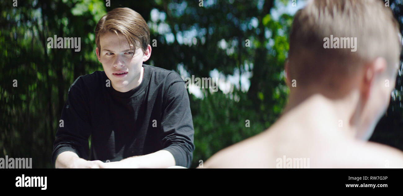 GIANT LITTLE ONES, Josh Wiggins as Franky, 2018. © Vertical ...