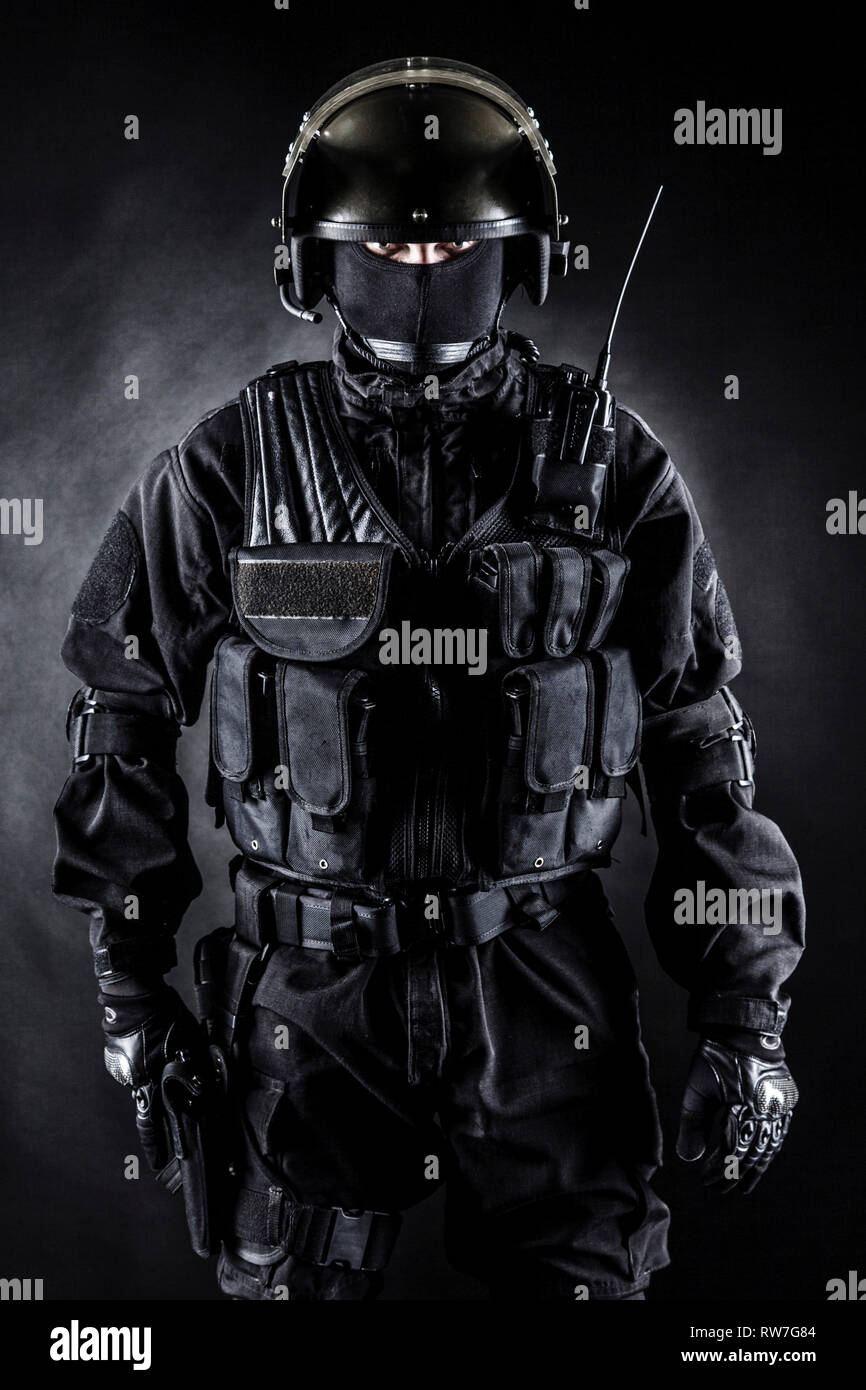 Black Special Ops Gear