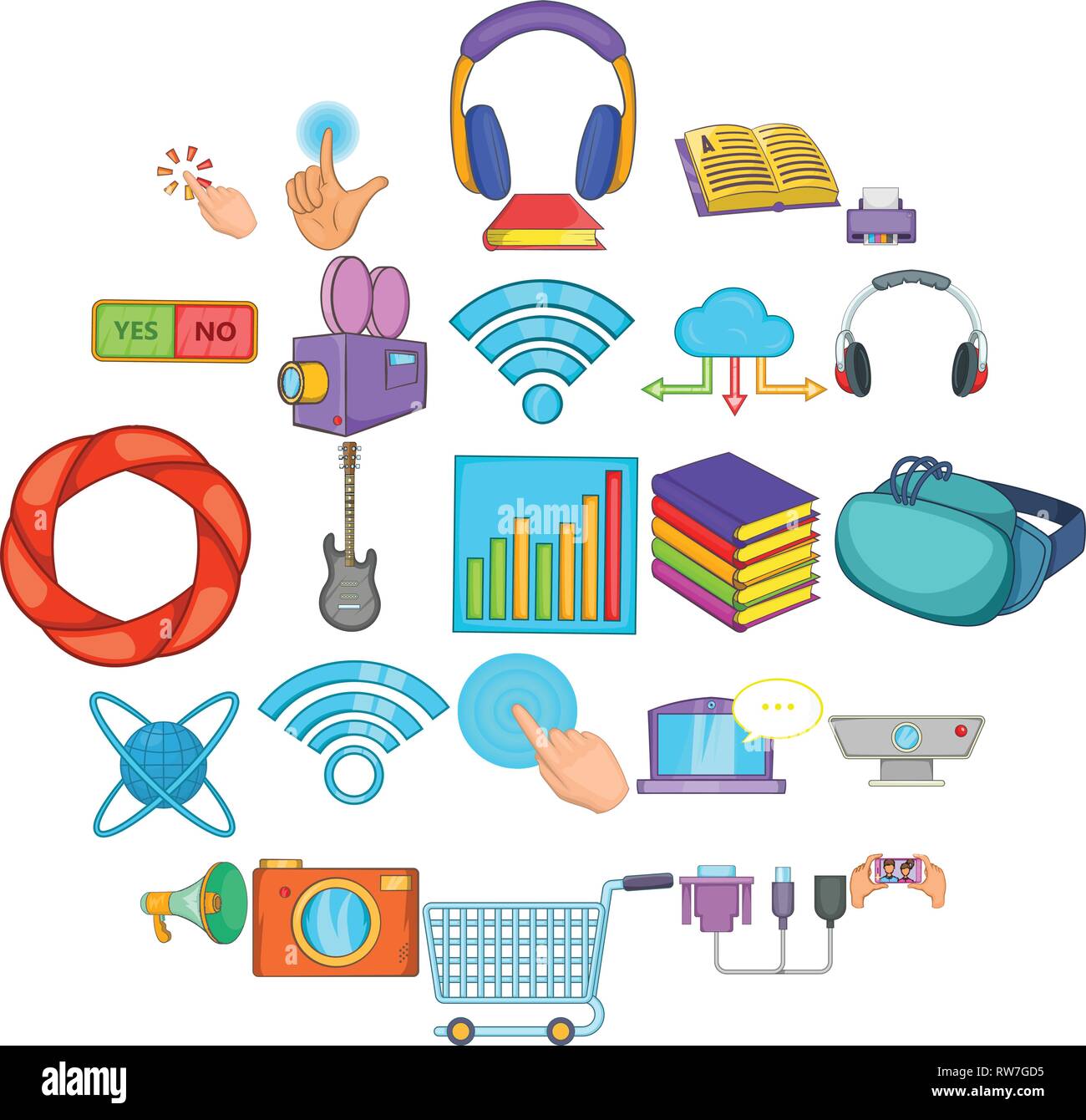 Telephone attachment Stock Vector Images - Alamy