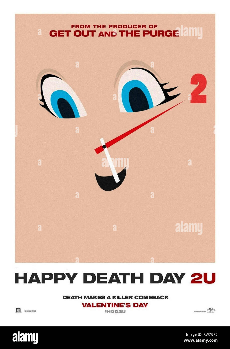 HAPPY DEATH DAY 2U, (aka HAPPY DEATH DAY TO YOU), US advance poster ...