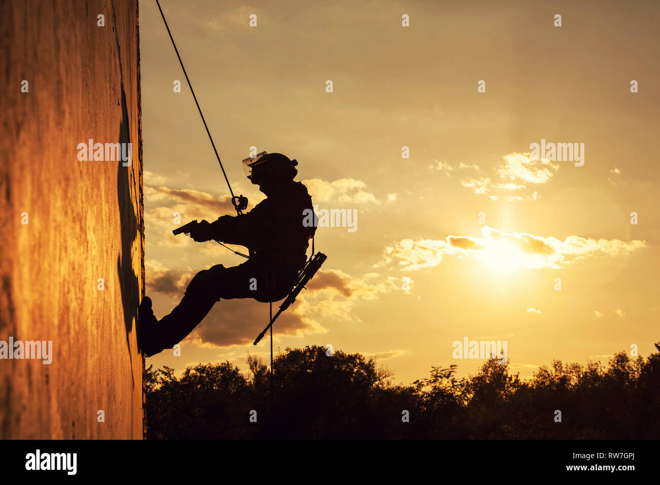 Fast rope insertion and extraction system hi-res stock photography and ...