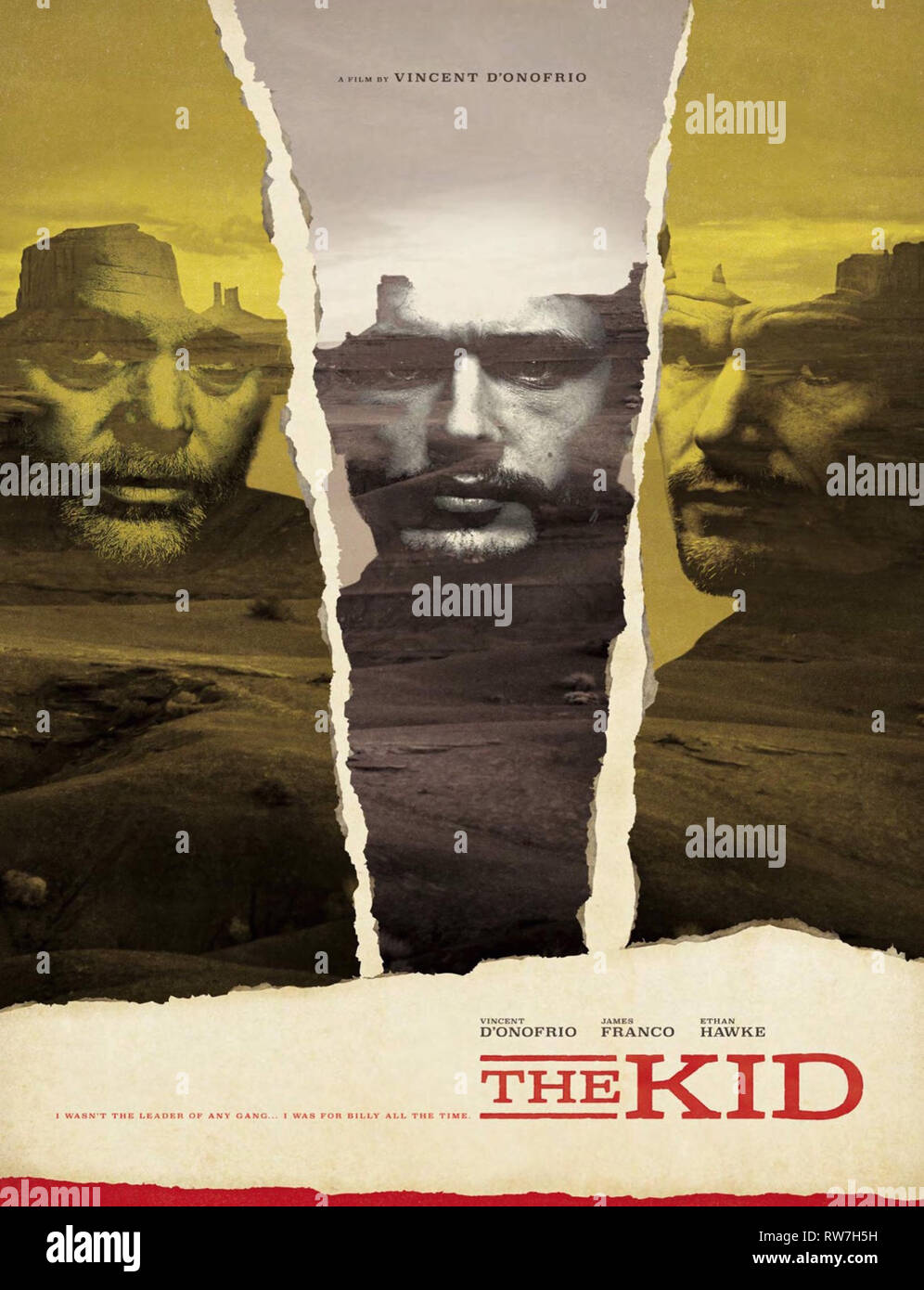 THE KID, poster, from left: Vincent D'Onofrio, James Franco, Ethan ...