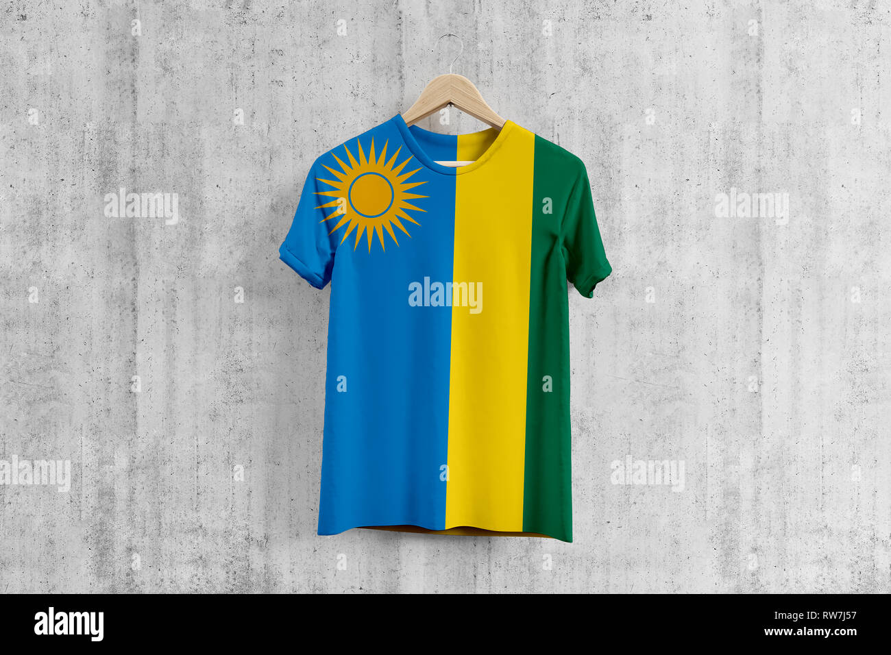 Rwanda flag athletics hi-res stock photography and images - Alamy