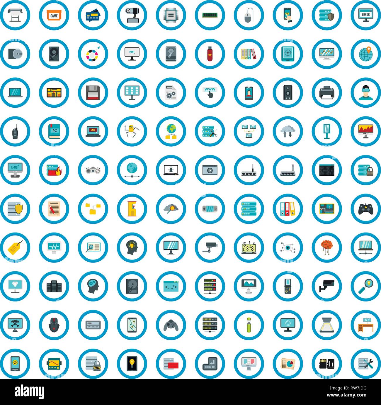 Computer hard disk stock Stock Vector Images - Alamy