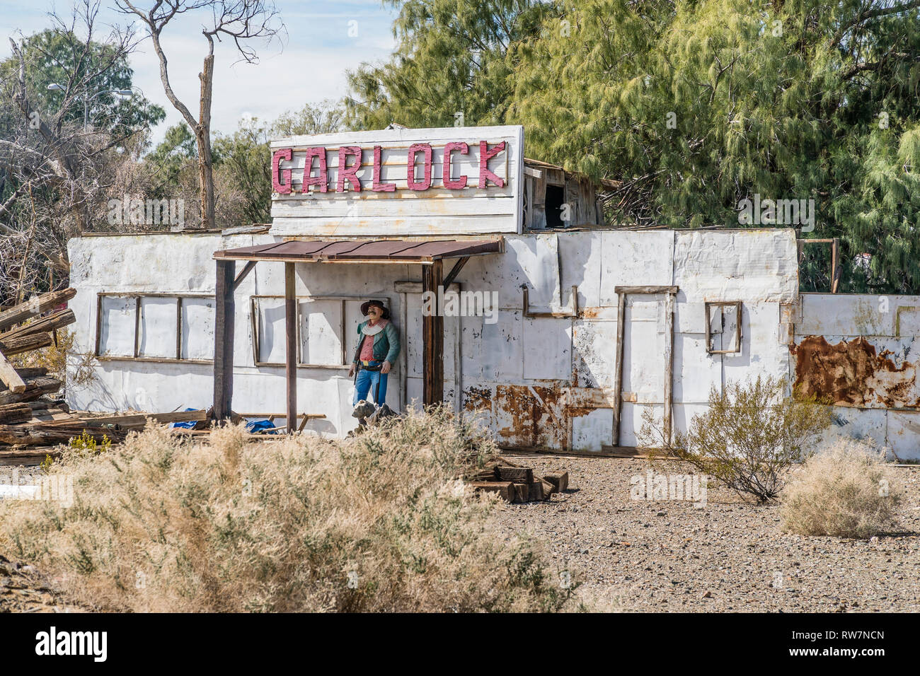 Garlock is a ghost town that was known as El Paso City or Cow Wells ...