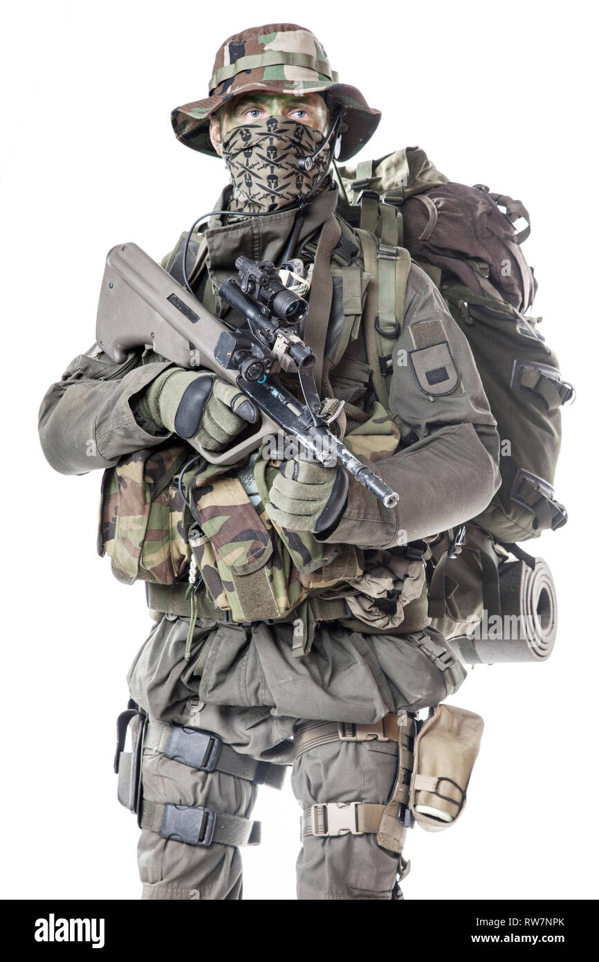 Jagdkommando soldier of the Austrian special forces Stock Photo - Alamy