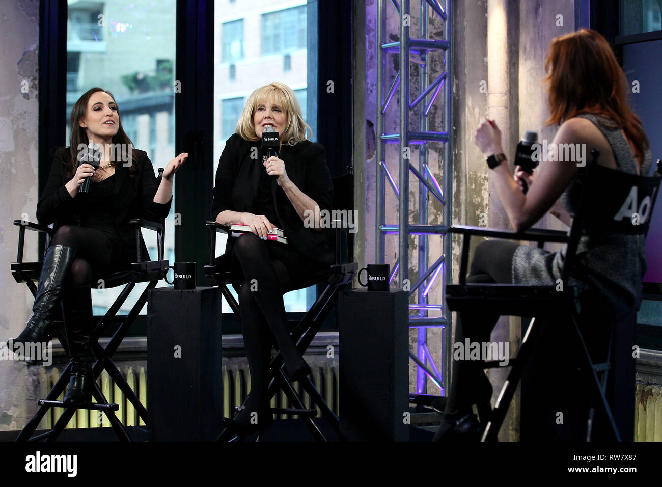 New York, USA. 05 Apr, 2016. Kate Siegel, Kim Friedman at The Tuesday ...