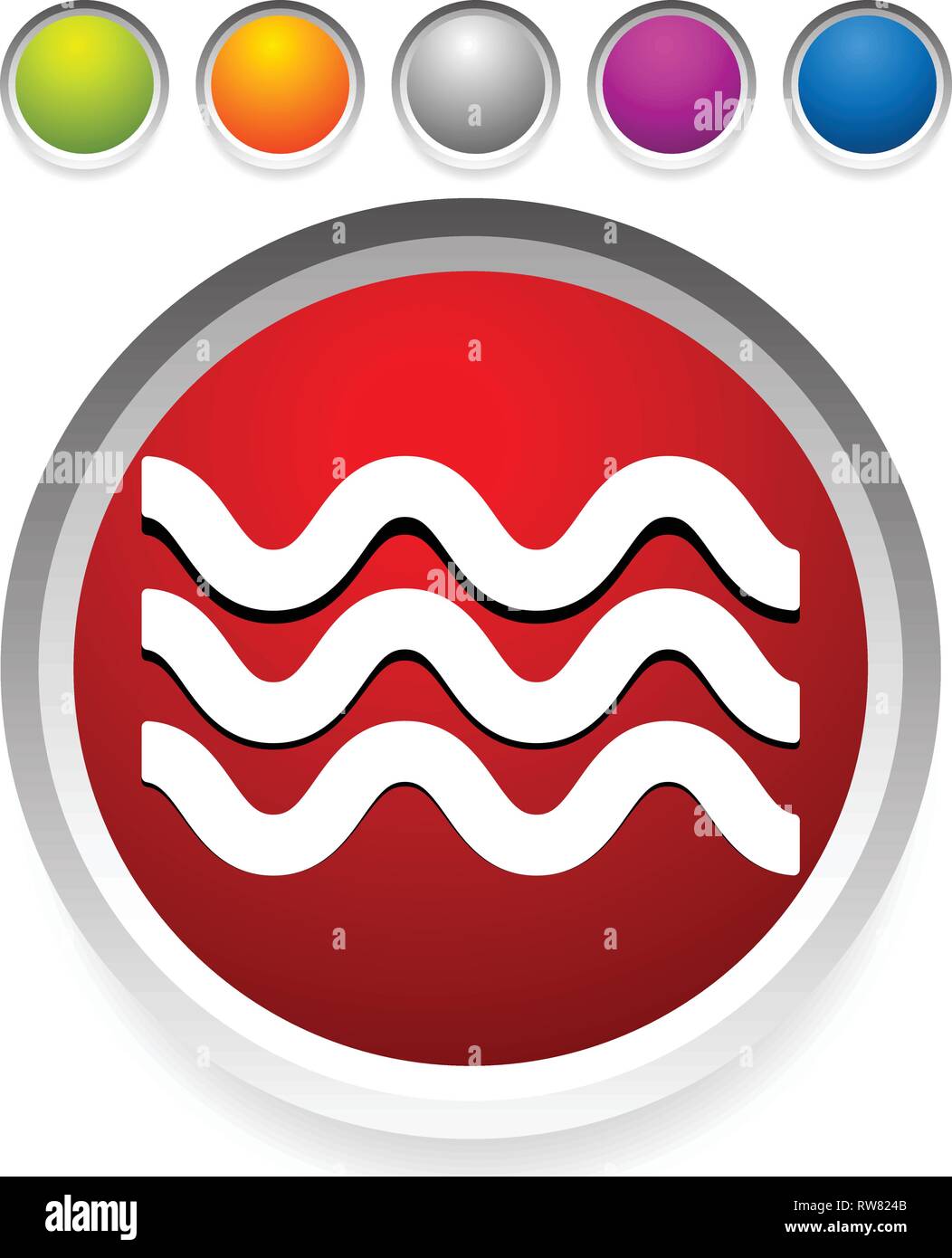 Wiggly waves wave Stock Vector Images - Alamy