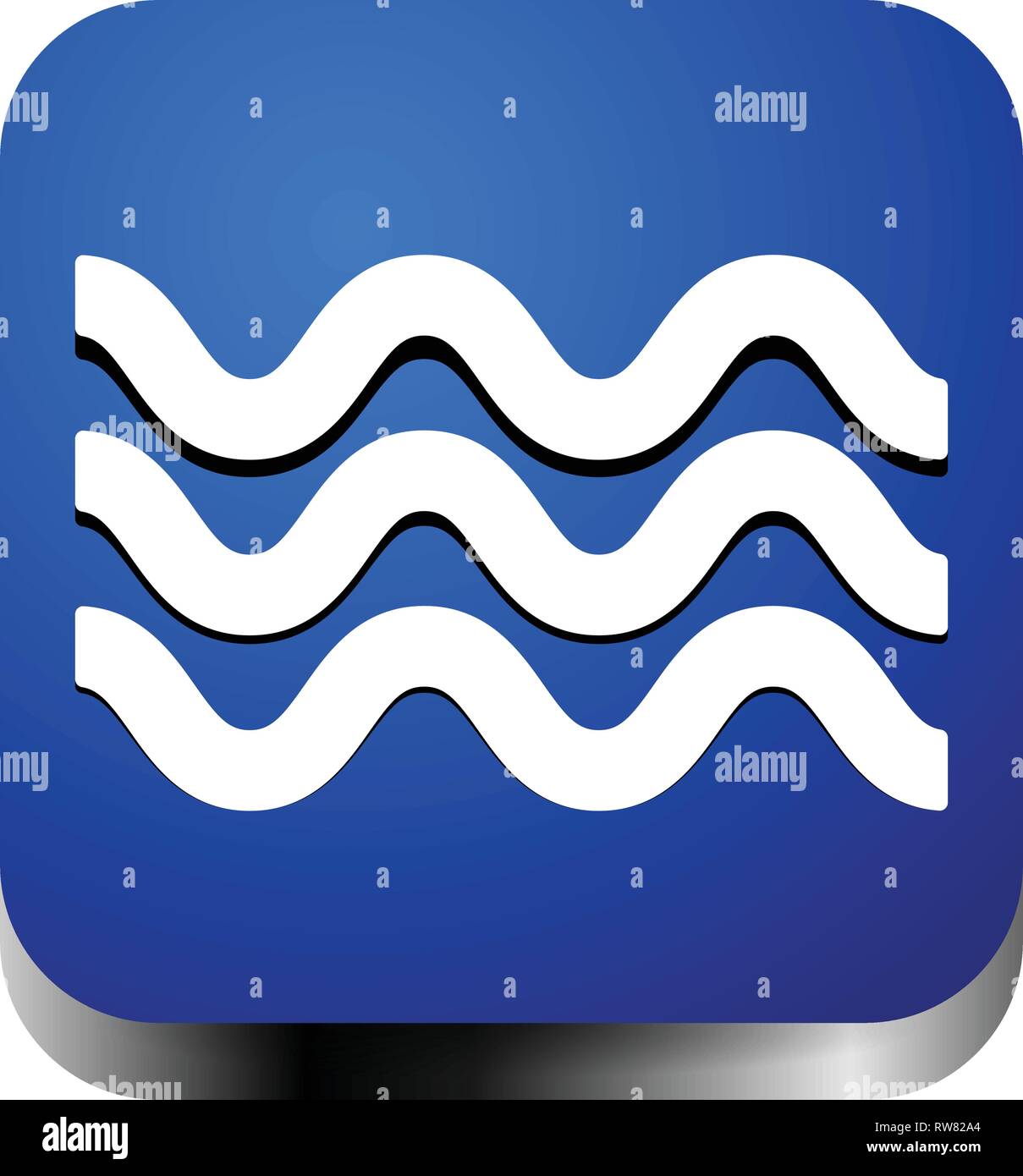 Wiggly waves wave Stock Vector Images - Alamy