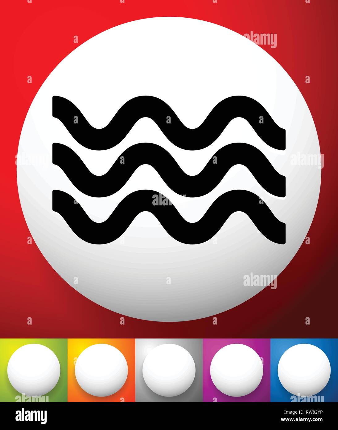 Wiggly waves wave hi-res stock photography and images - Alamy