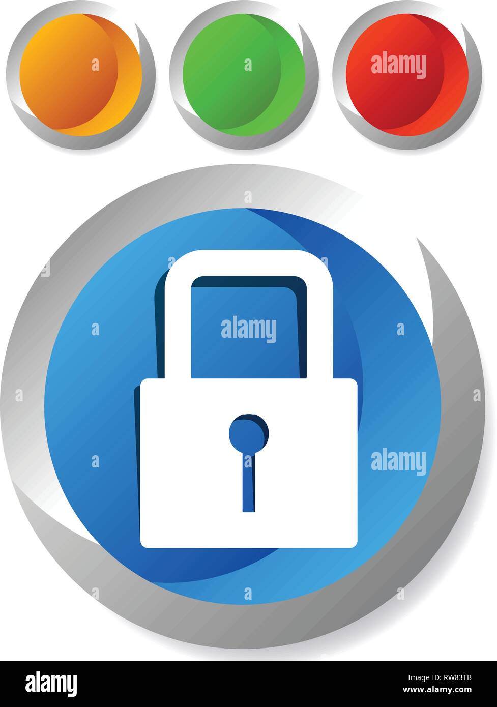 Lock and hasp Stock Vector Images - Alamy