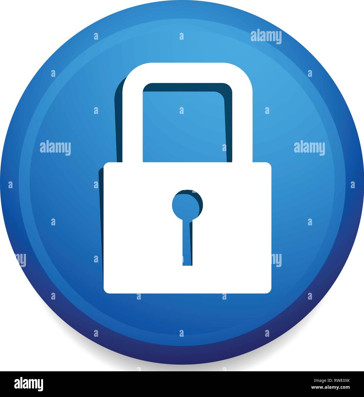 For security, prevention, privacy themes: Padlock icon Stock Vector ...