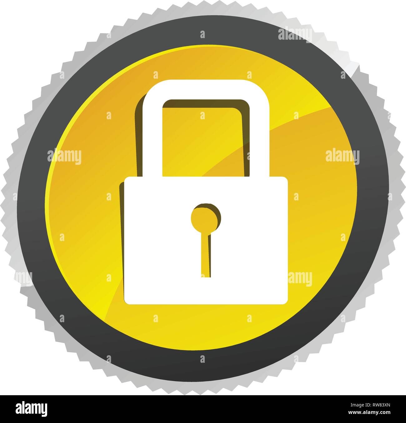 Lock and hasp Stock Vector Images - Alamy
