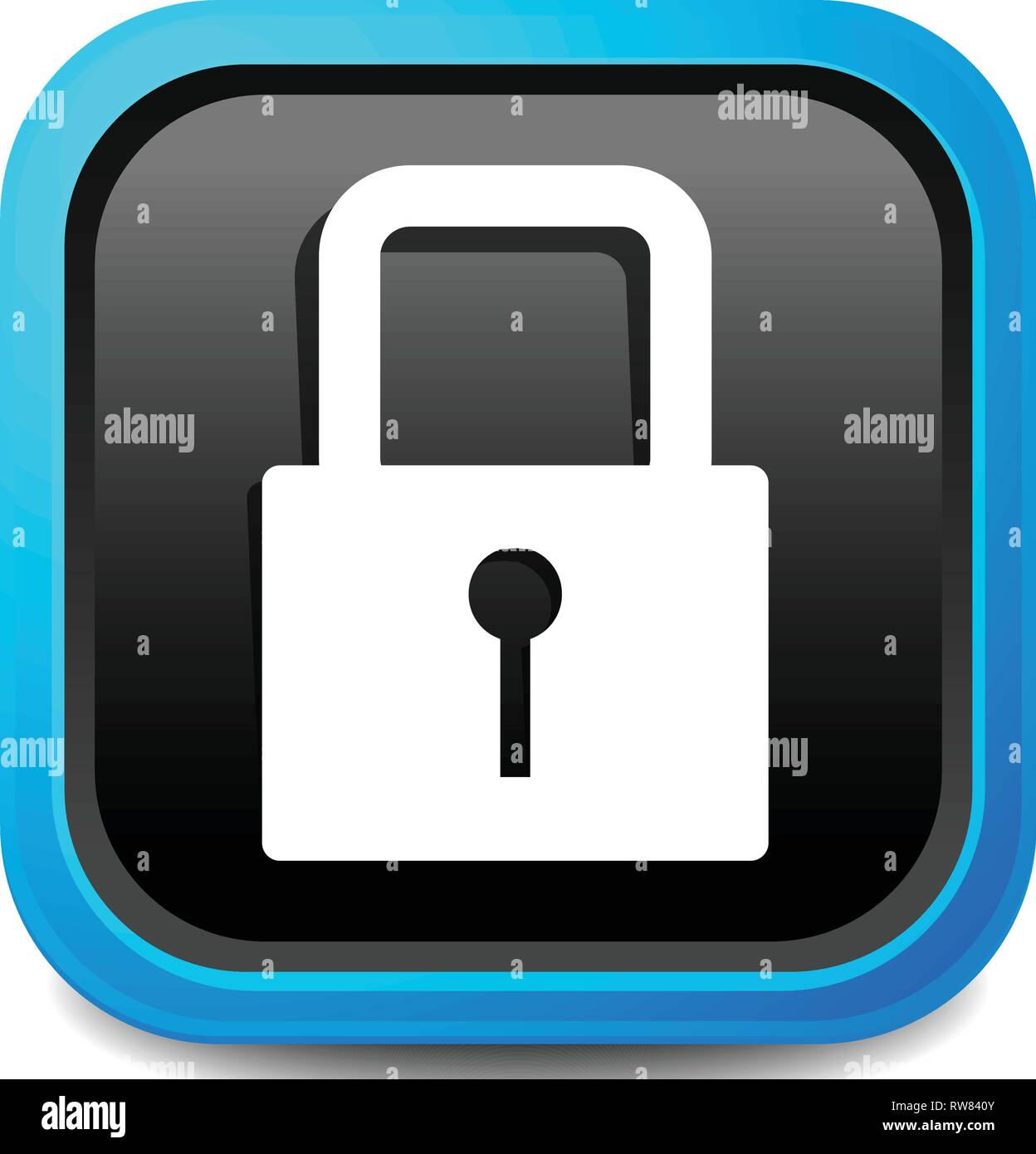 Lock and hasp Stock Vector Images - Alamy