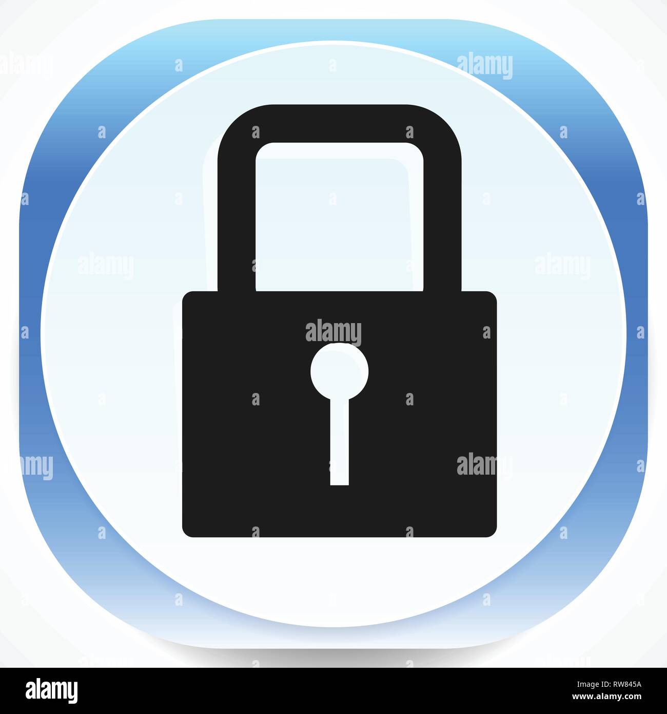 For security, prevention, privacy themes: Padlock icon Stock Vector ...