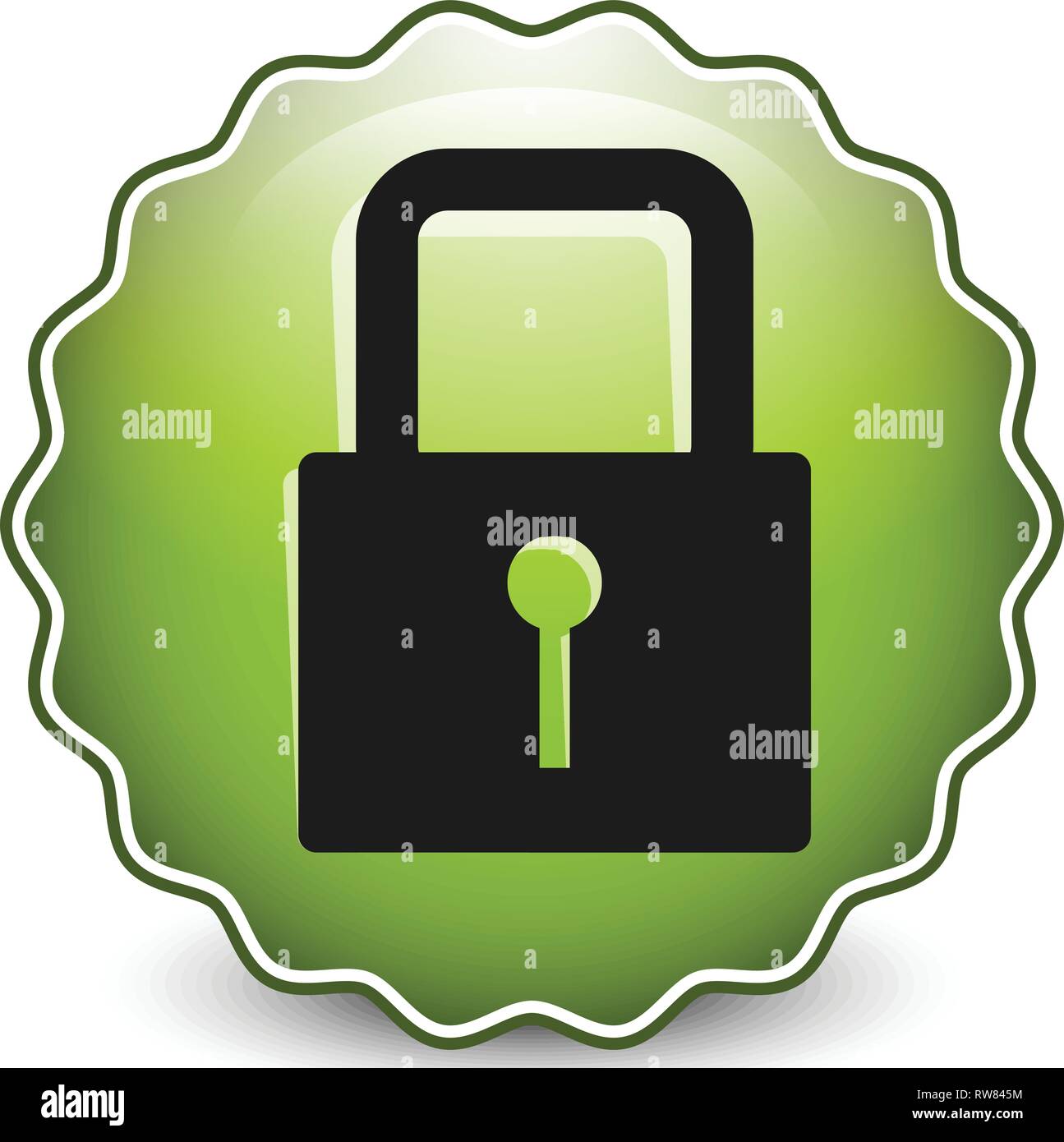 For security, prevention, privacy themes: Padlock icon Stock Vector ...