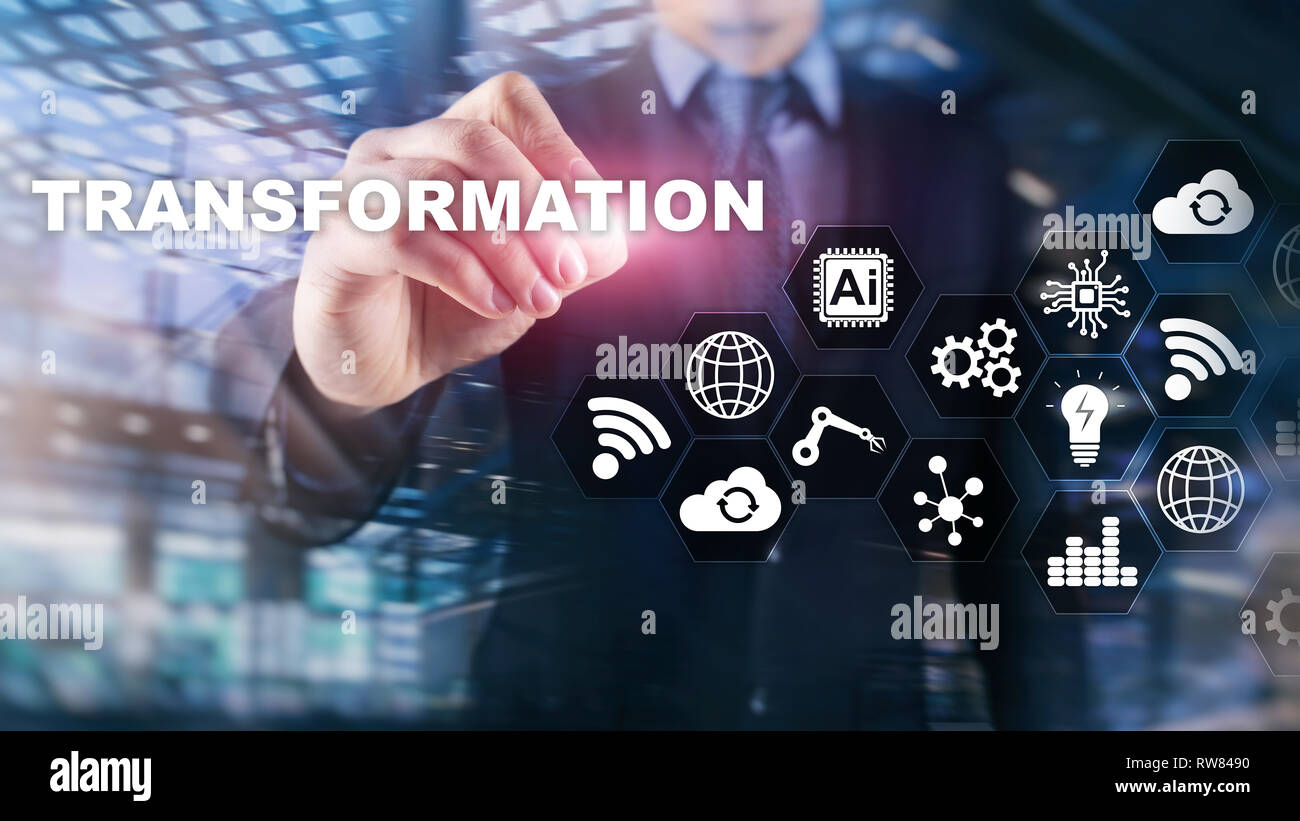 Business Transformation. Future and Innovation Internet and network ...