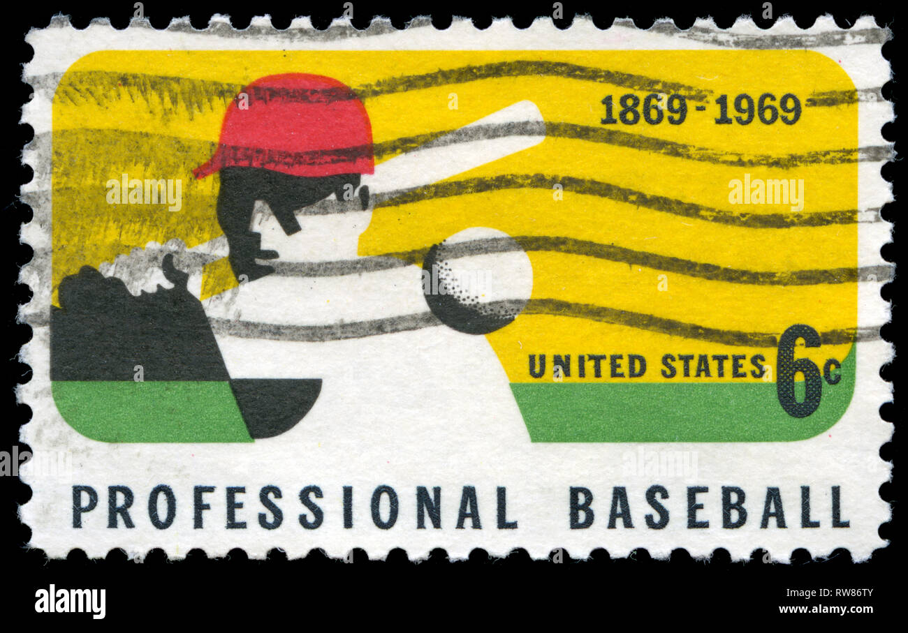 Postage stamp from United States of America (USA) in the Professional ...