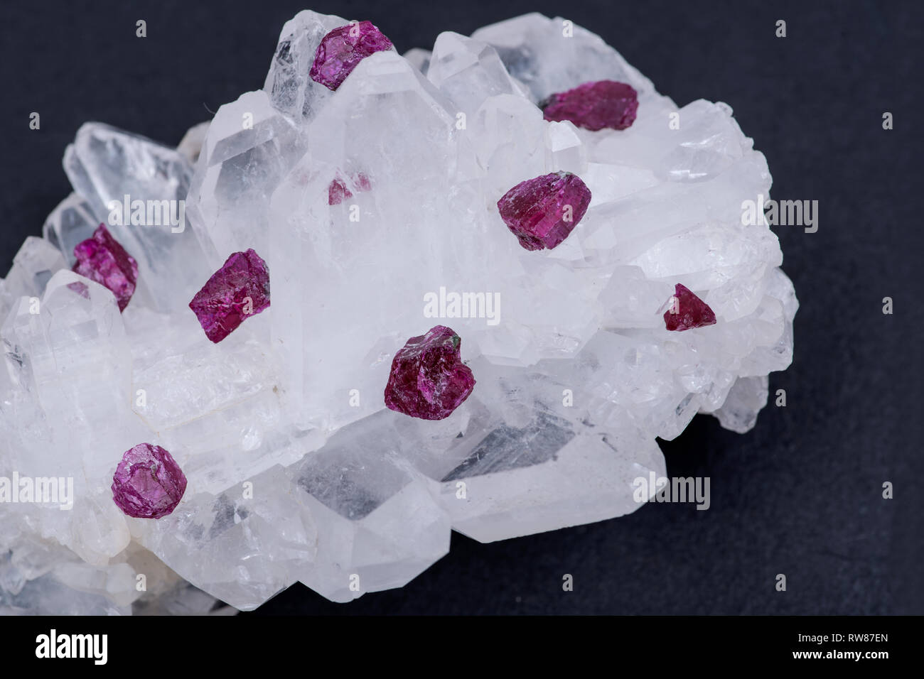 Top quality A grade small rough RUBY crystals from Tanzania on FADEN ...