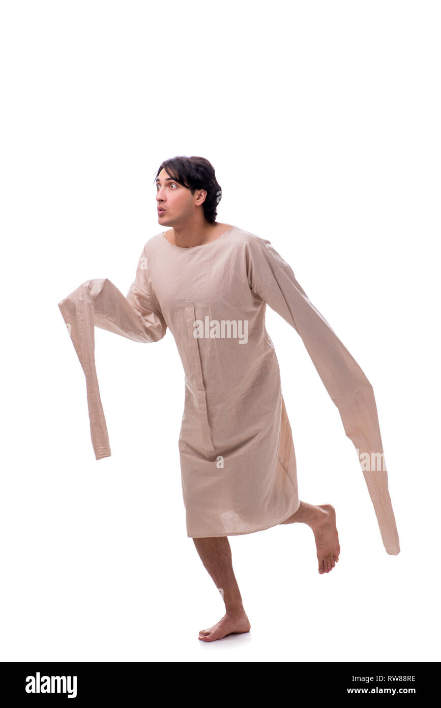 Business Man Running Scared Cut Out Stock Images & Pictures - Alamy