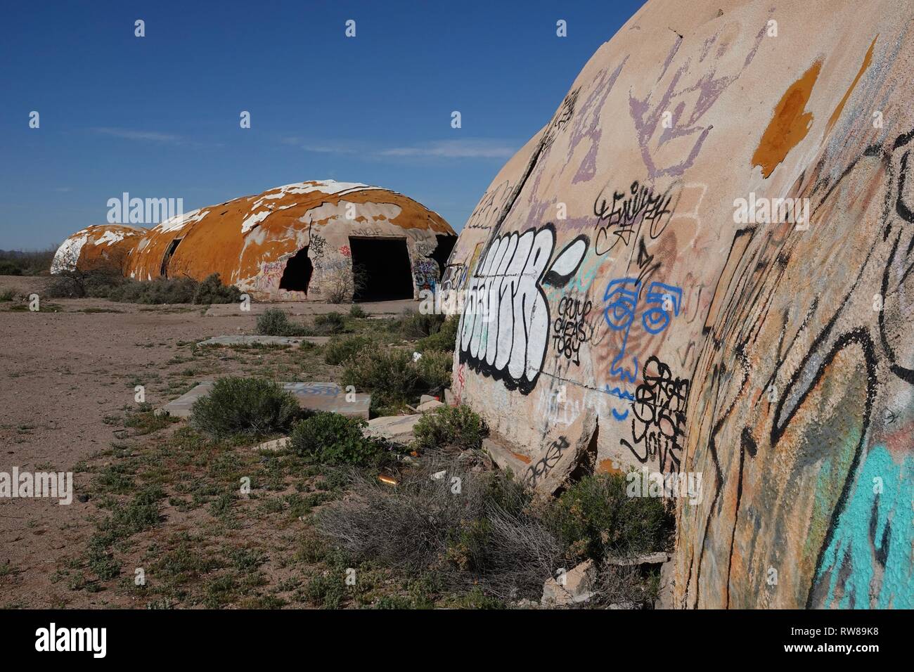 The Domes of Casa Grande, Arizona are a weird, creepy collection of ...