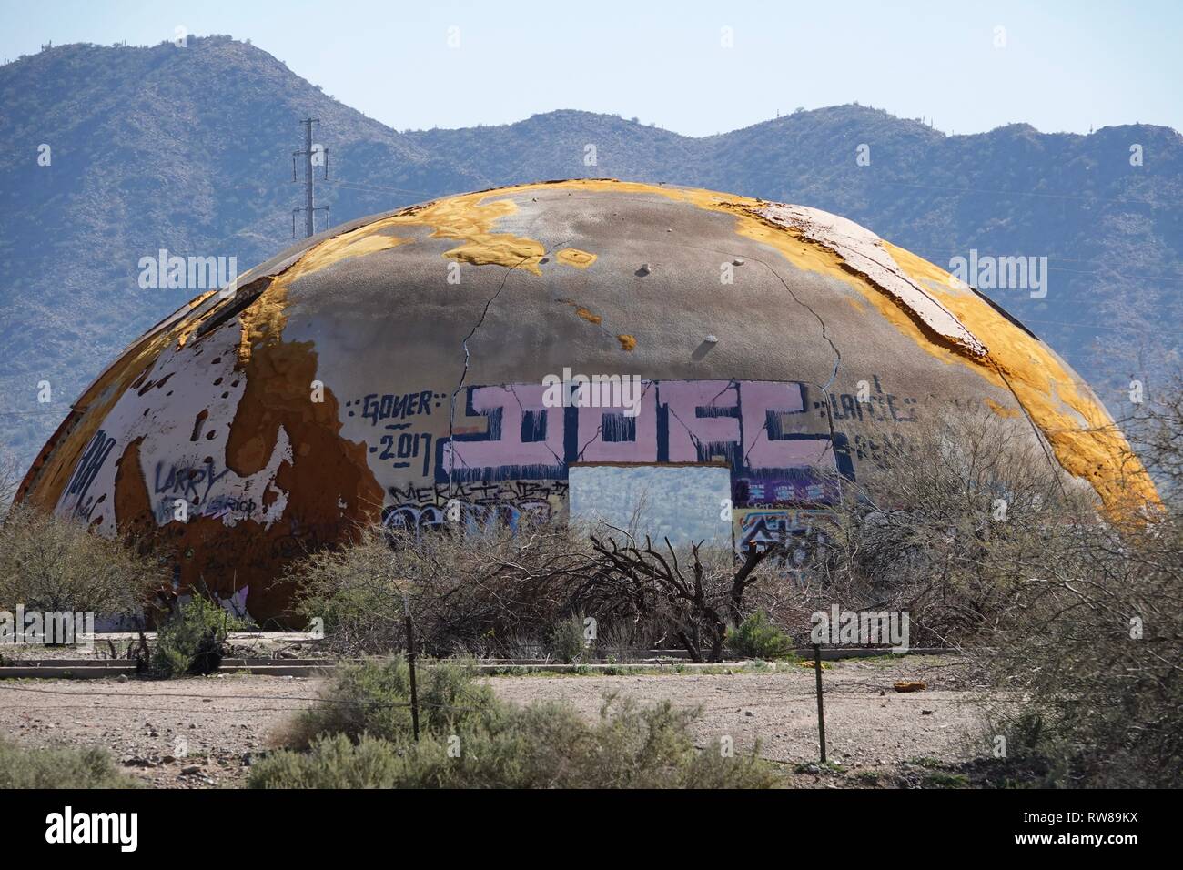The Domes of Casa Grande, Arizona are a weird, creepy collection of ...
