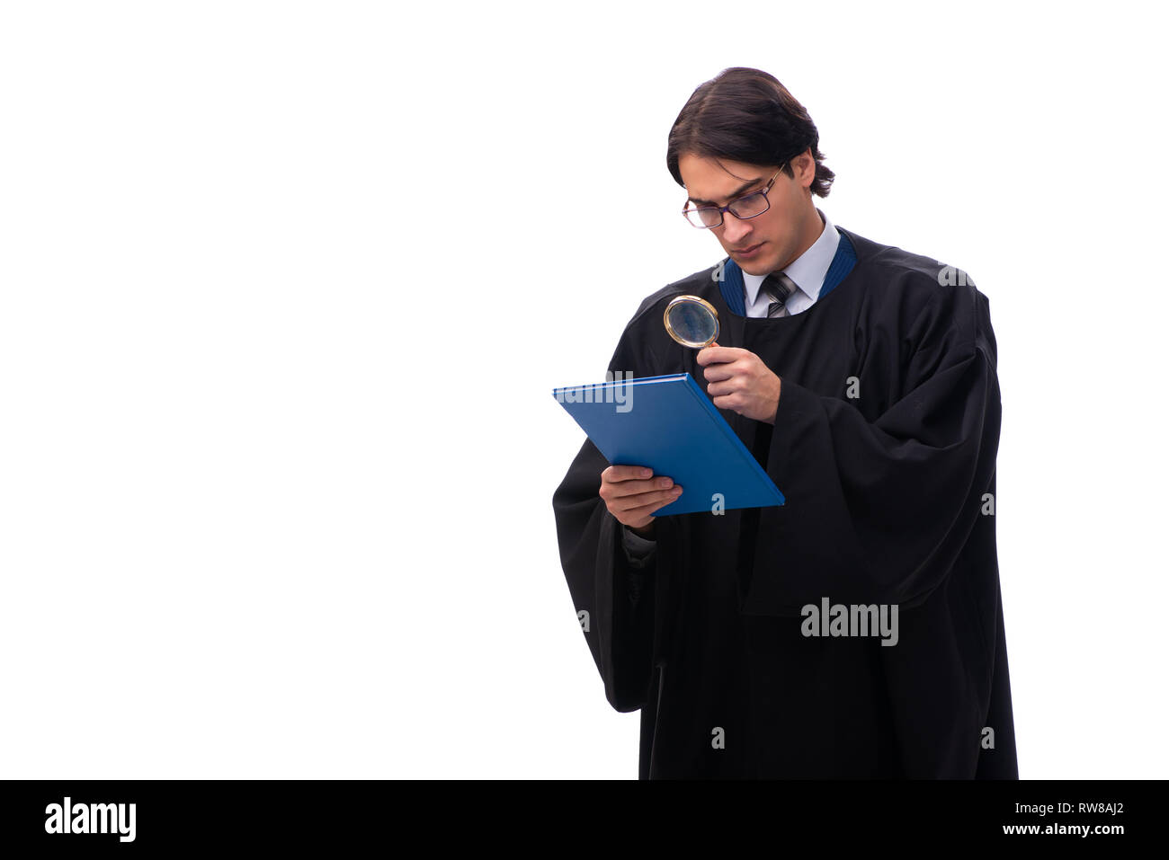 Judge looking courtroom Cut Out Stock Images & Pictures - Alamy