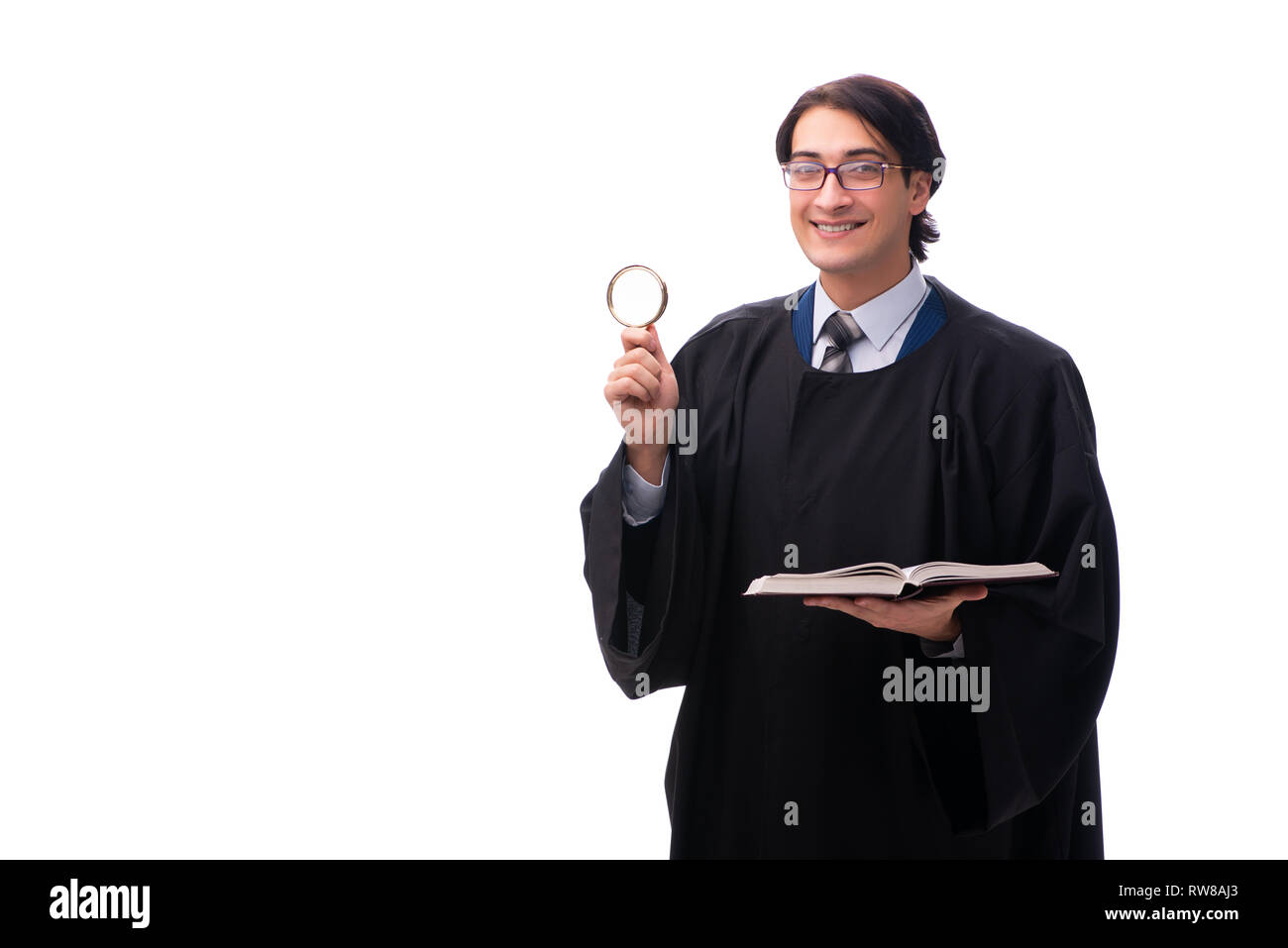 Judge looking courtroom Cut Out Stock Images & Pictures - Alamy