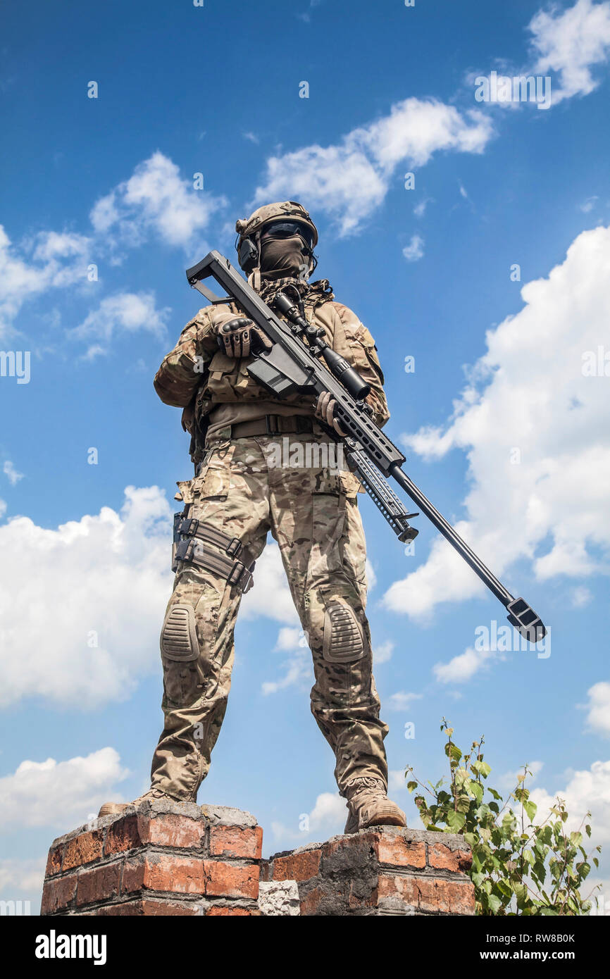 U.S. Army ranger sniper Stock Photo - Alamy