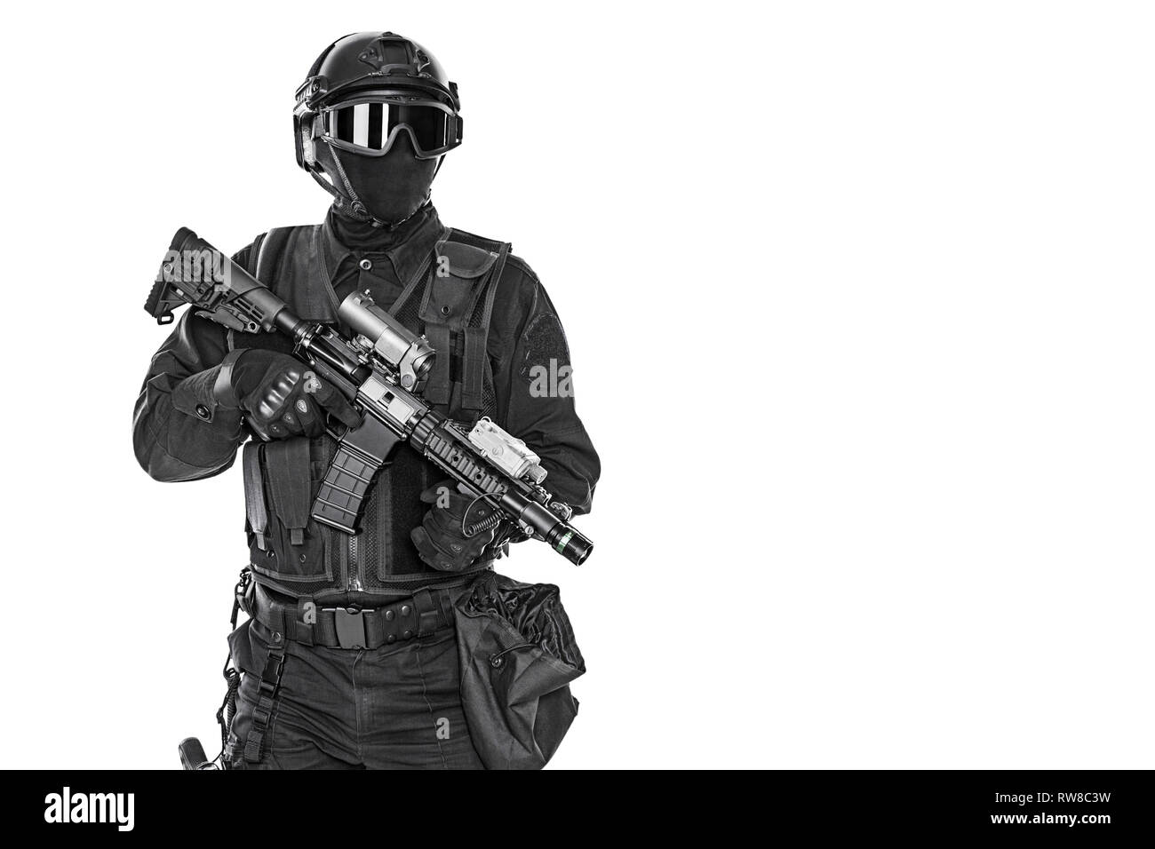 Swat Cut Out Stock Images & Pictures - Alamy