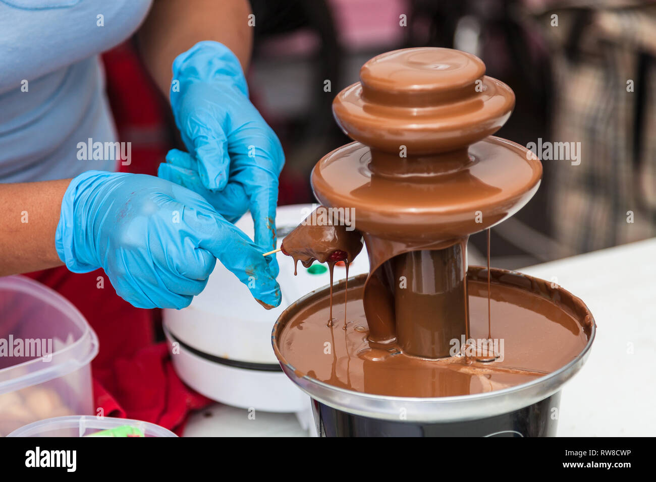 Chocolate Waterfall Machine