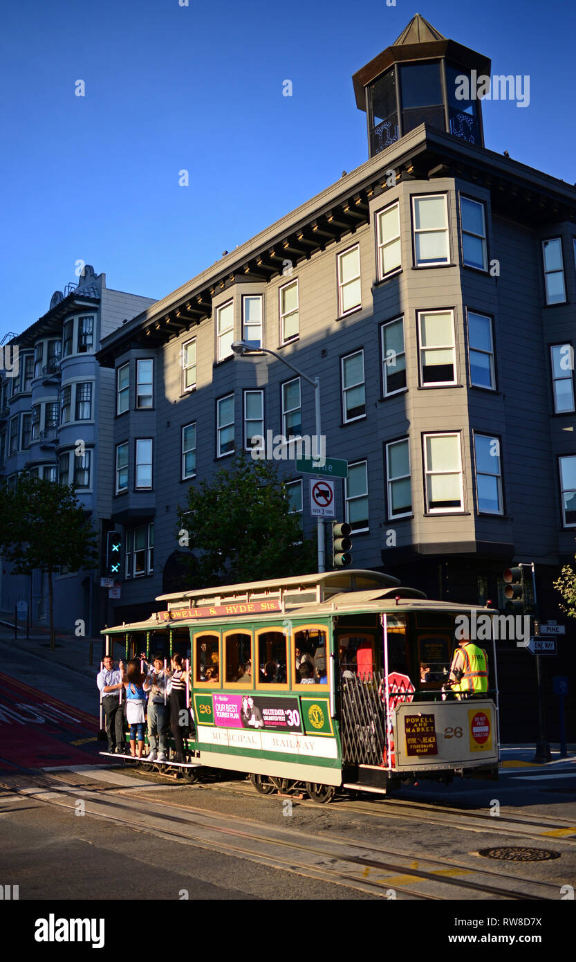 San Francisco cable car system is the world's last manually operated ...