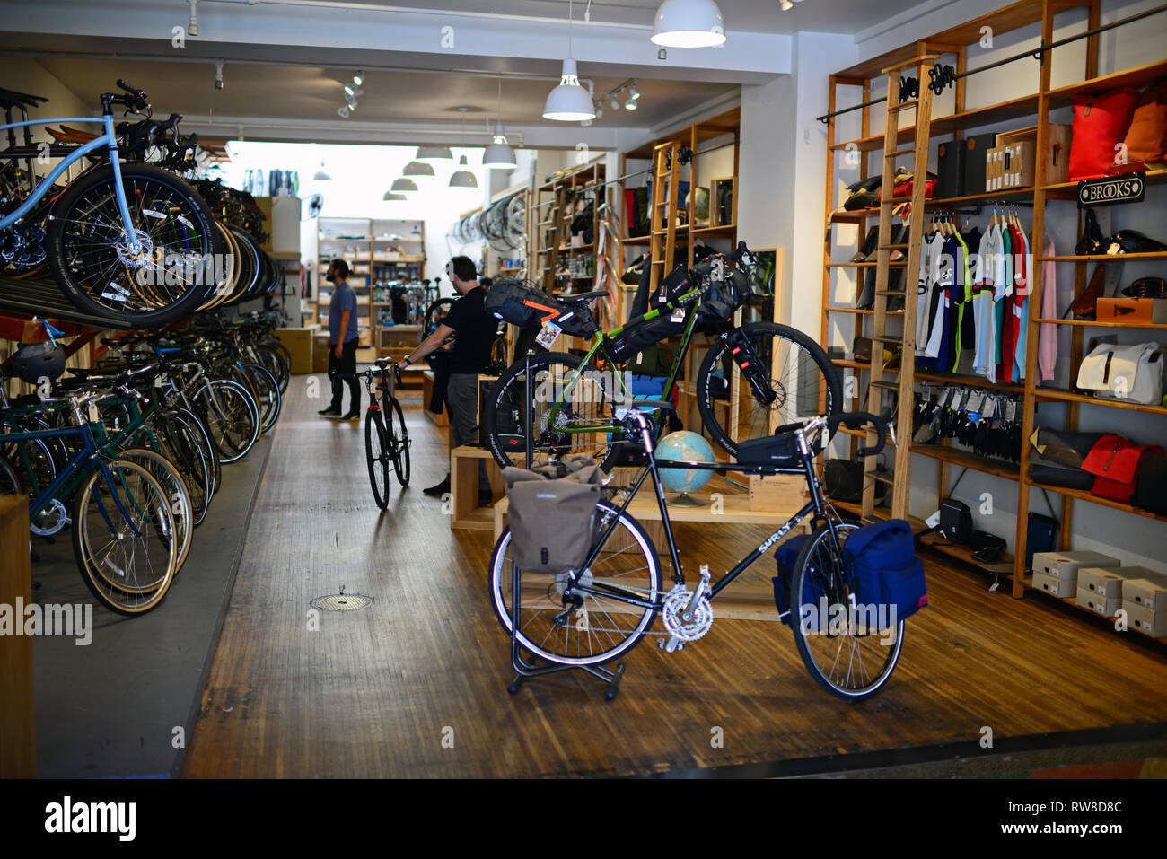 Huckleberry bicycles store in San Francisco, California Stock Photo - Alamy