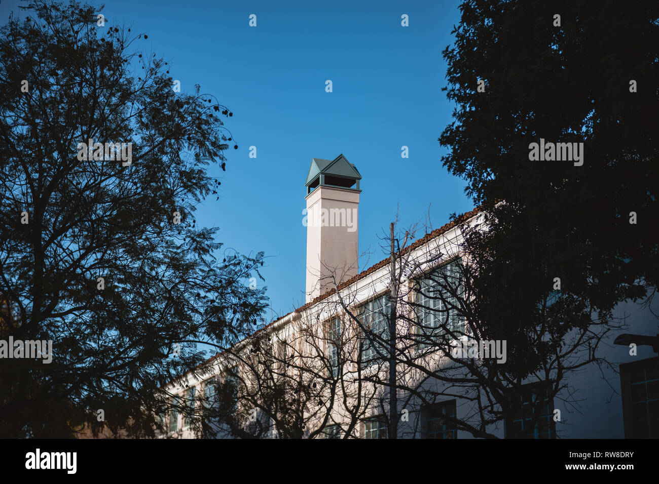 Early morning at school Stock Photo - Alamy